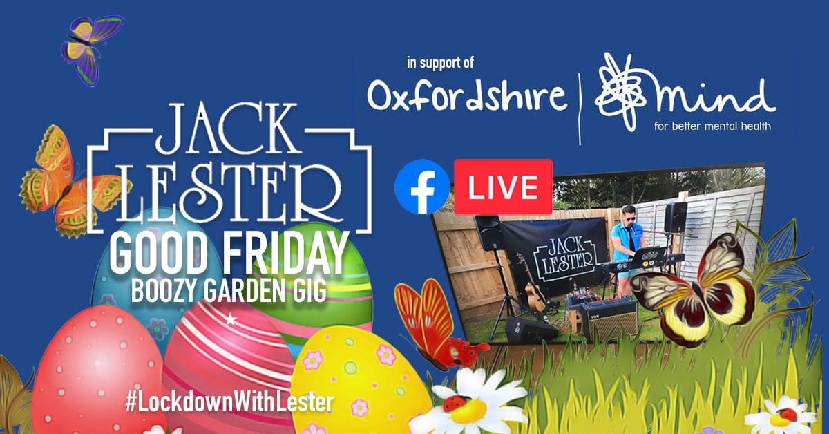 THANK YOU Jack Lester! — Oxfordshire Mind