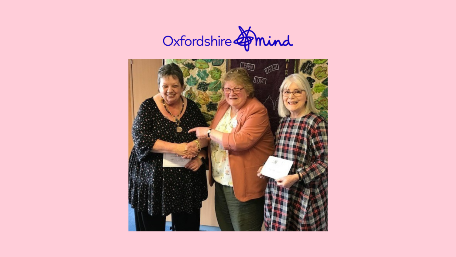 Witney Hub Success - A Gold Medal and a Wonderful Gift — Oxfordshire Mind